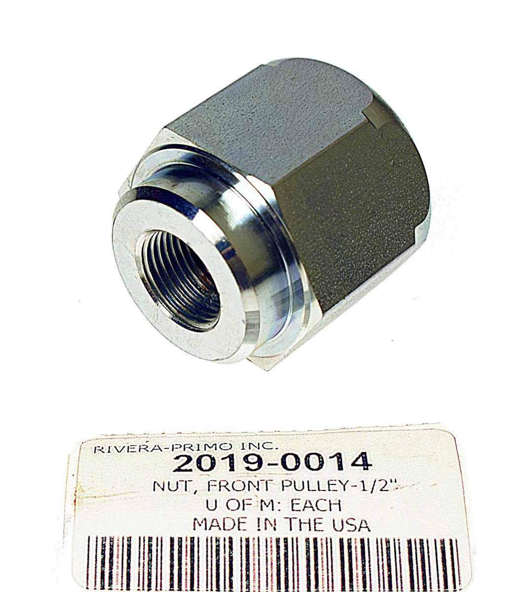 Front Pulley Nuts - Tapered Motor Shaft – Rivera Primo